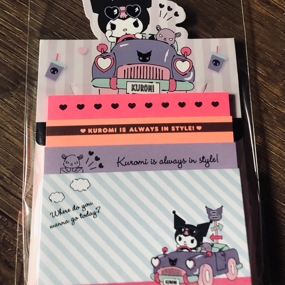 Sanrio | Office | Kurominwt Sticky Notes | Poshmark